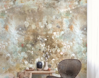 Butterfly Wallpaper, Yellow Floral Wallpaper, Paste the Wall Mural ...