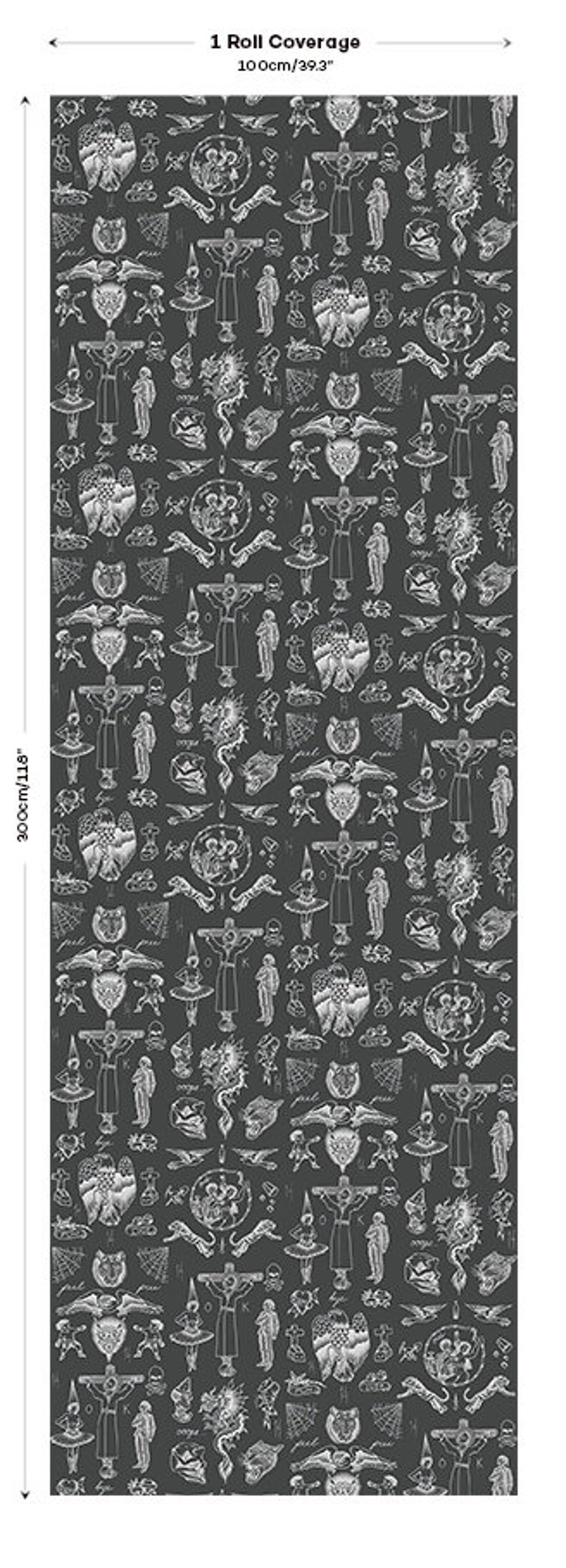 Tattoo Flash Wallpaper Peel&stick Self Adhesive Designer - Etsy