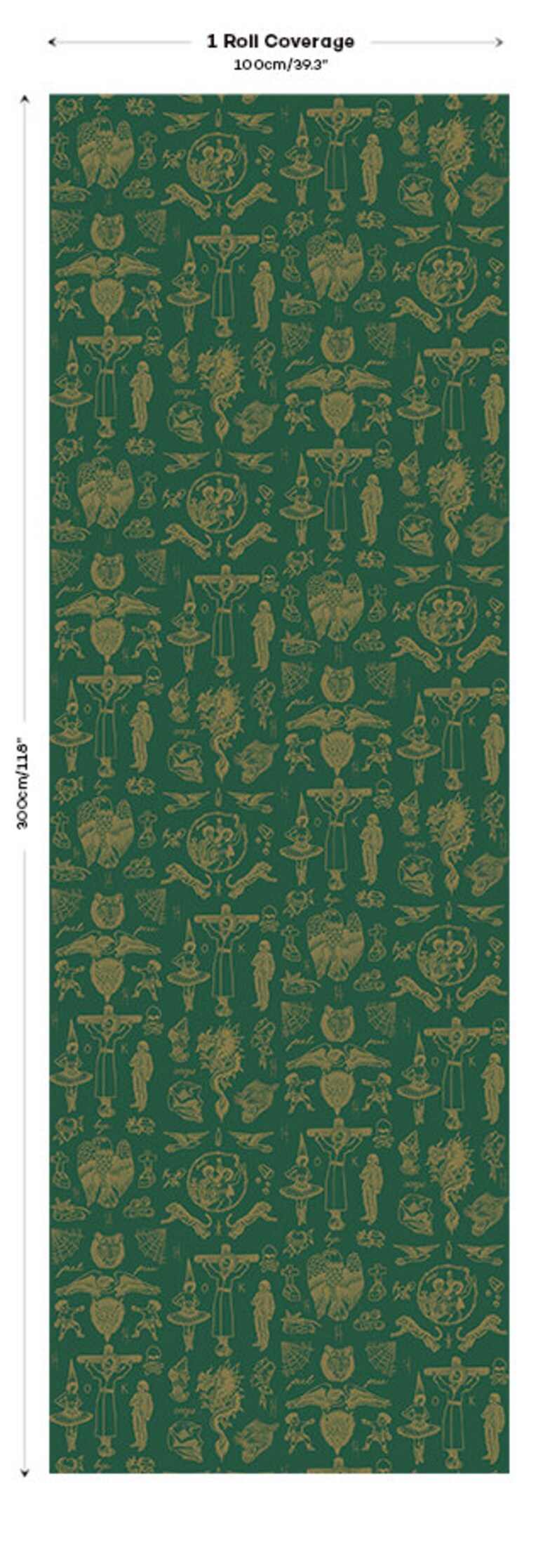 Tattoo Flash Wallpaper Peel&stick Self Adhesive Designer - Etsy