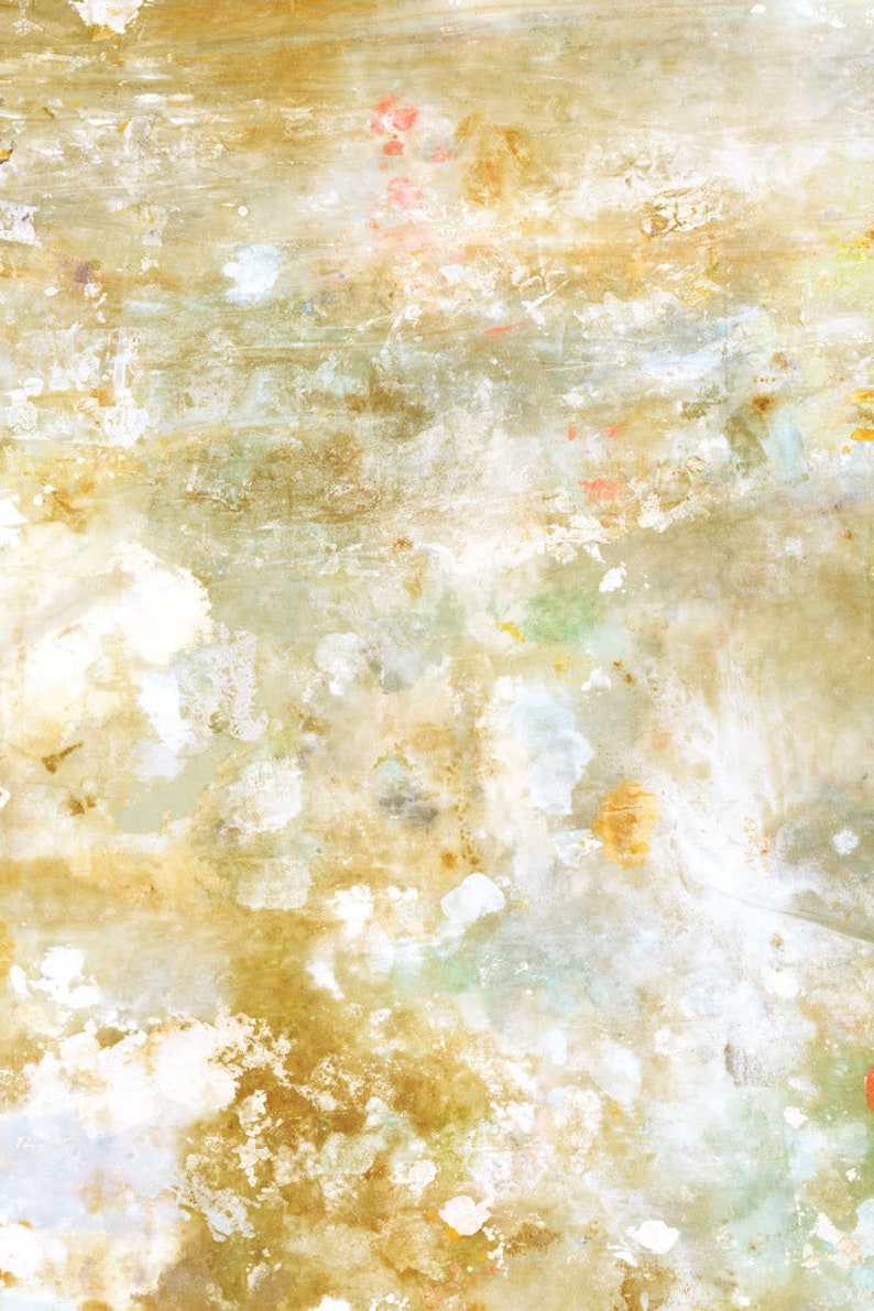 Watercolour Yellow Abstract Wallpaper, Paste the Wall Mural, Removable ...