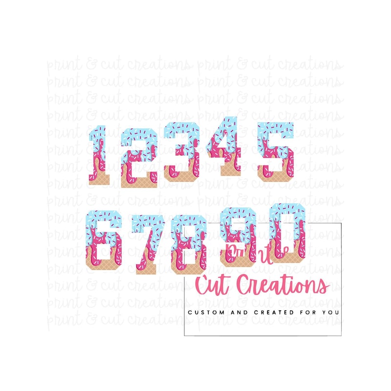 Ice Cream Drip Baseball - Etsy