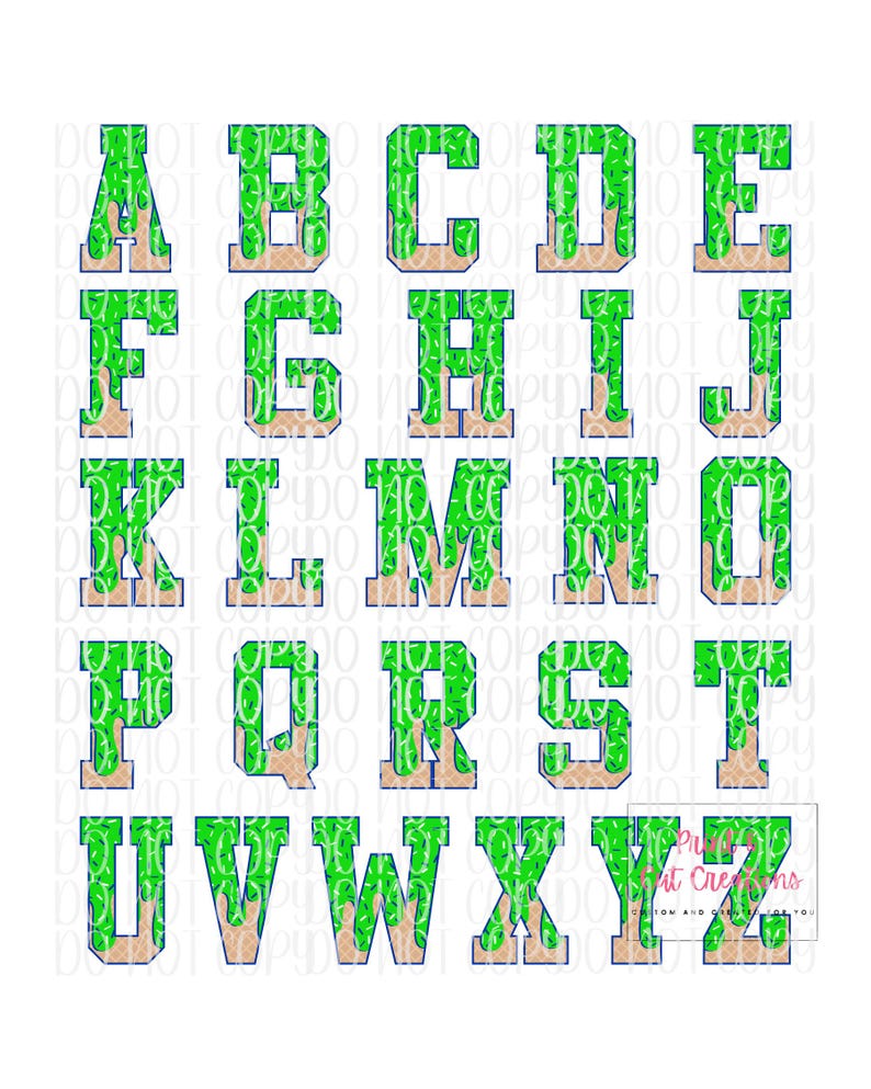 Black Gold Sprinkle Drip Alpha Set A-Z (digital PNG) - Etsy