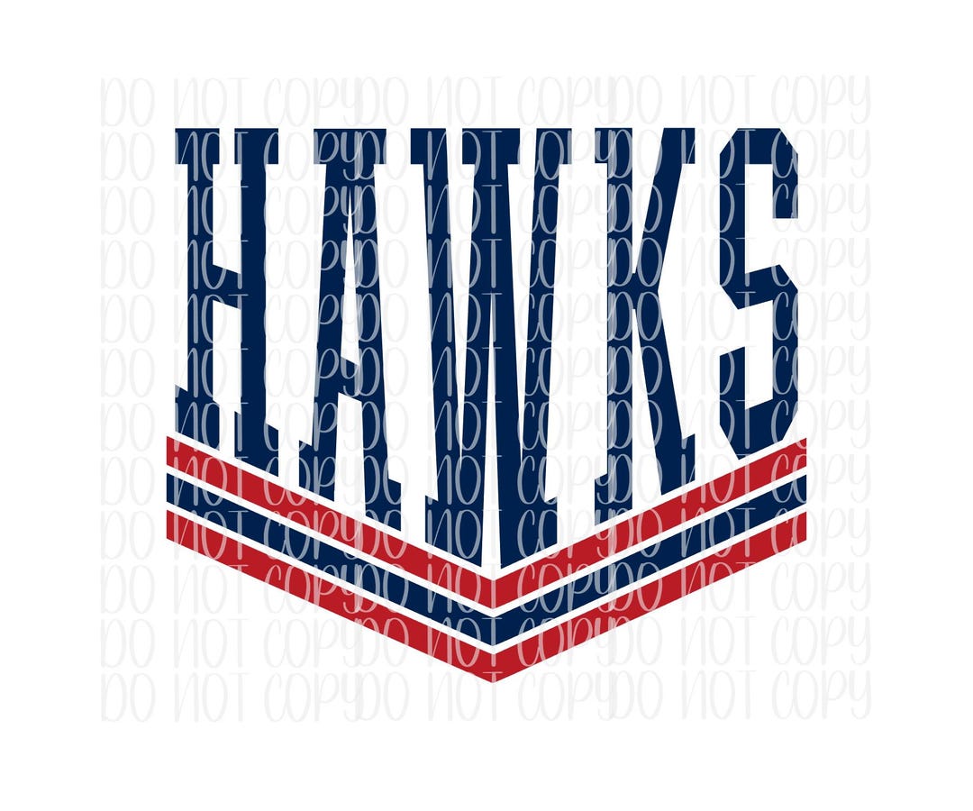 Hancock Hawks Design: Navy and Red V Font (digital Download) - Etsy