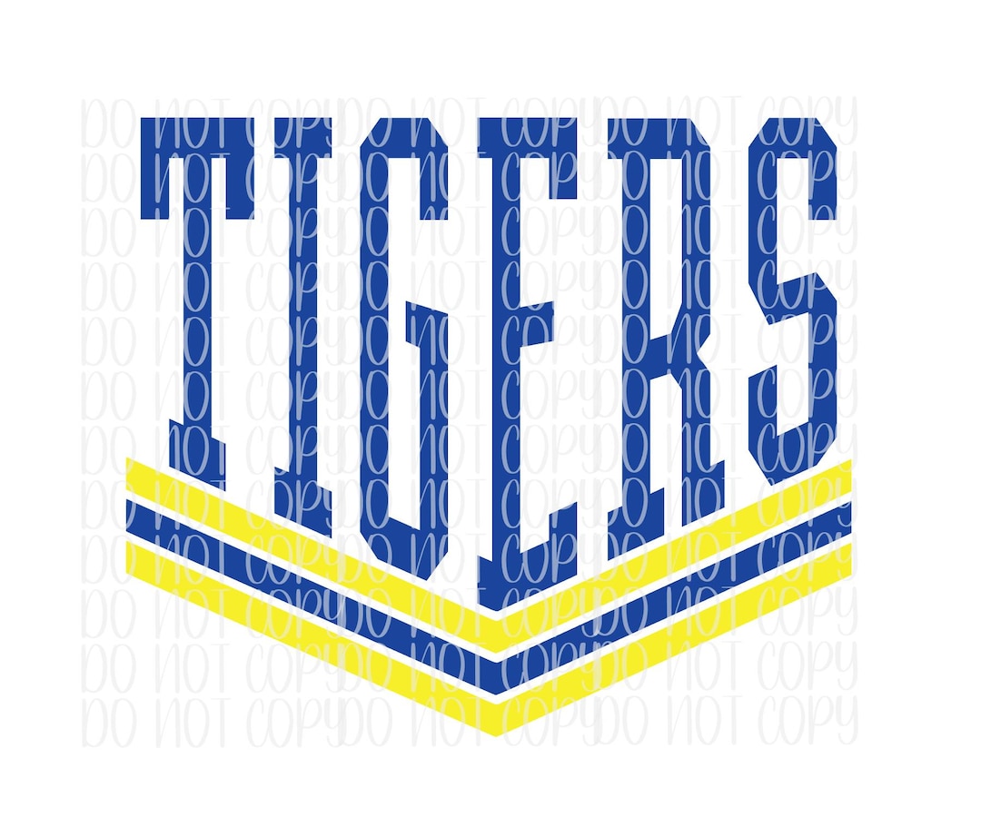 Bay High Tigers School Spirit Design (digital Download) - Etsy