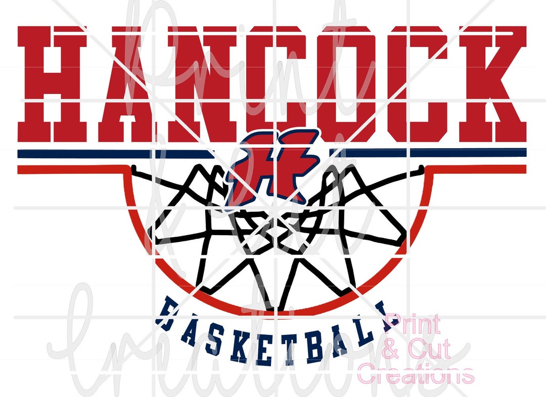 Hancock Hawks Basketball Mascot - Sublimation PNG (digital Download) - Etsy