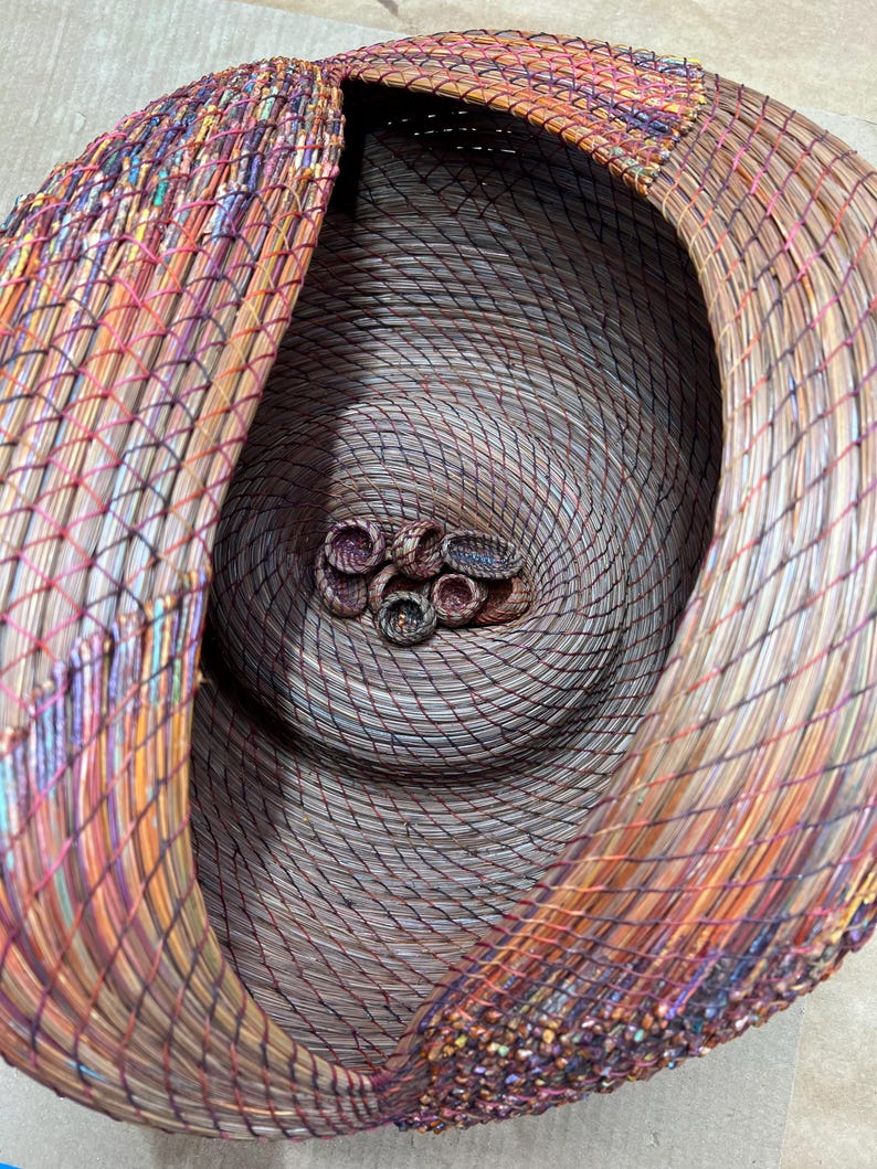FERTILITY - Pine Needle Basket - Etsy