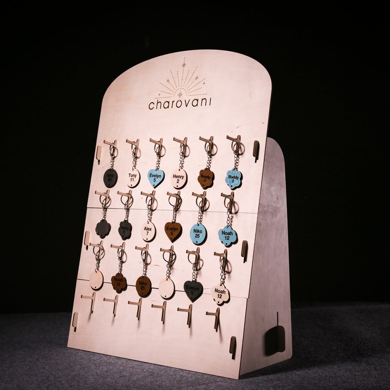 Keychain Display Stand - Etsy