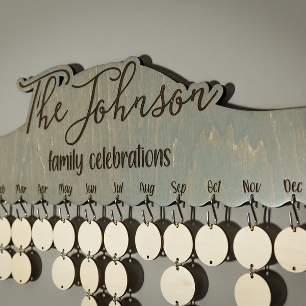 Family Birthday Board - Etsy