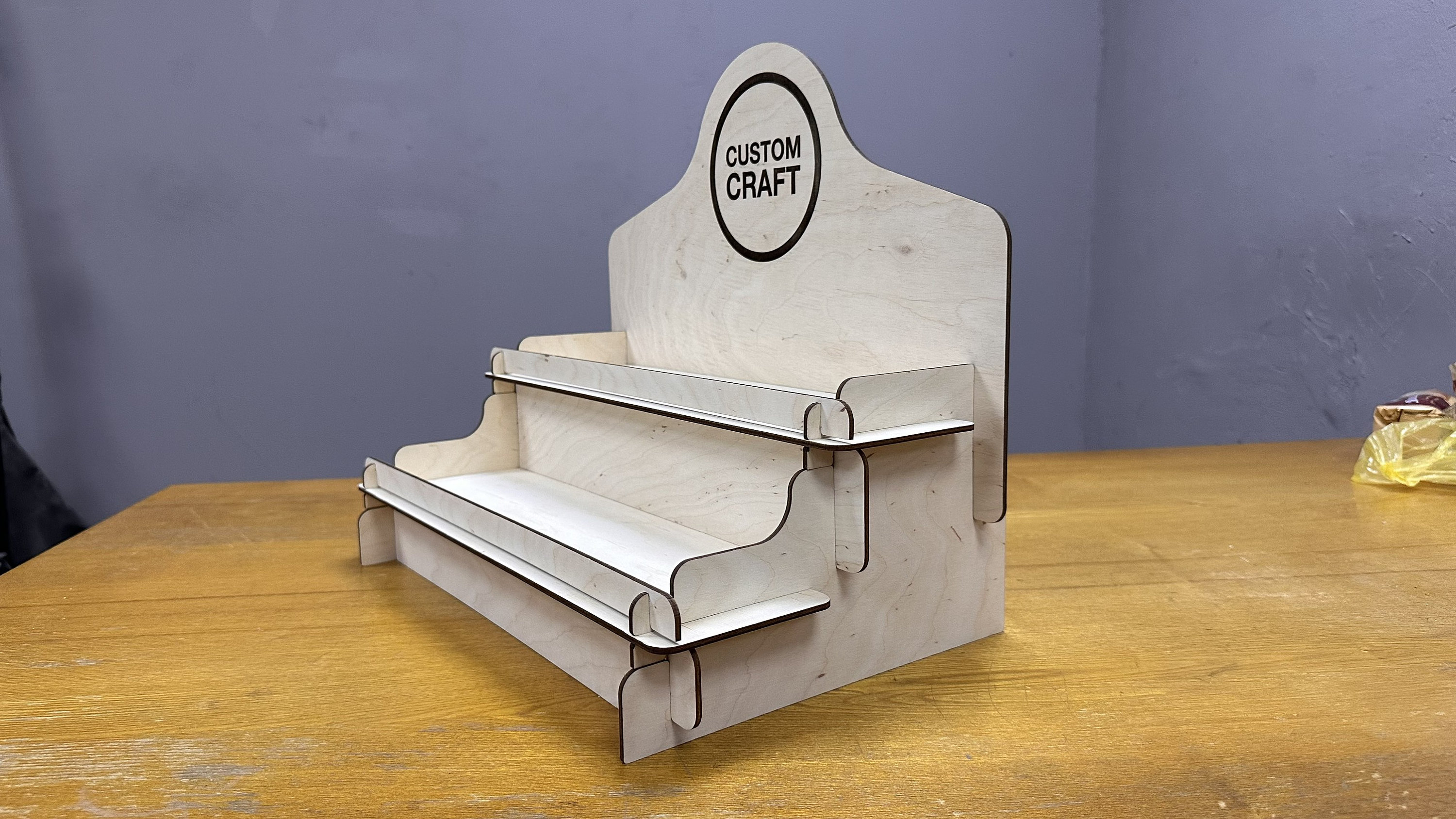Laser Cut Files of Display Stand SVG Files of Display Shelf - Etsy ...
