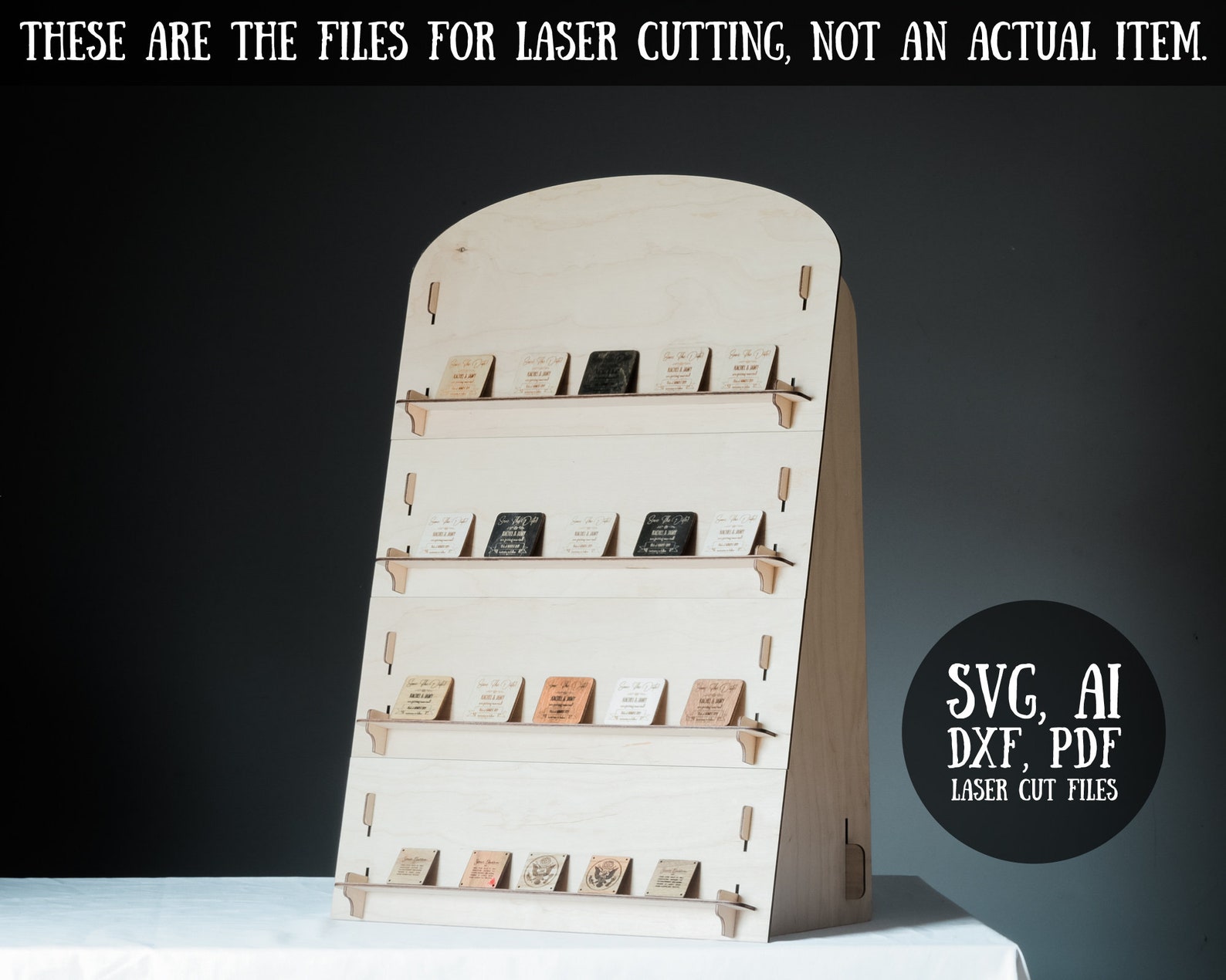 SVG Files of Card Holder Craft Show Display Photo Holder - Etsy