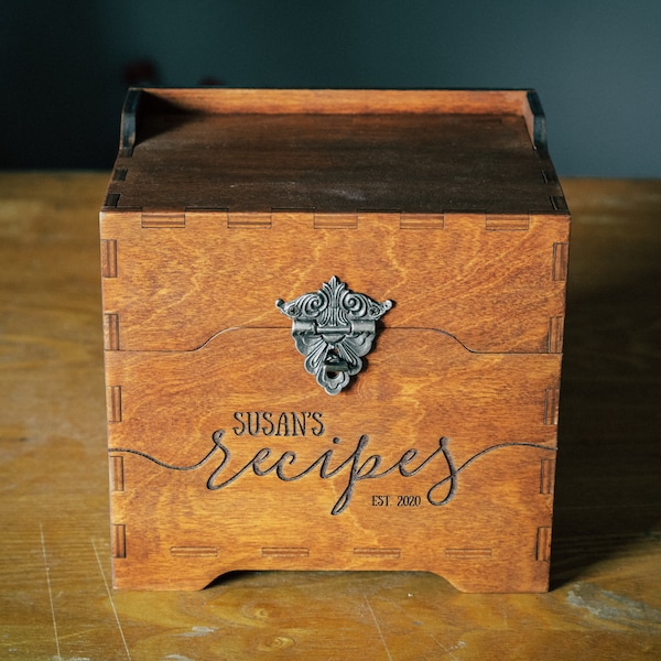 Recipe Box Dividers - Etsy