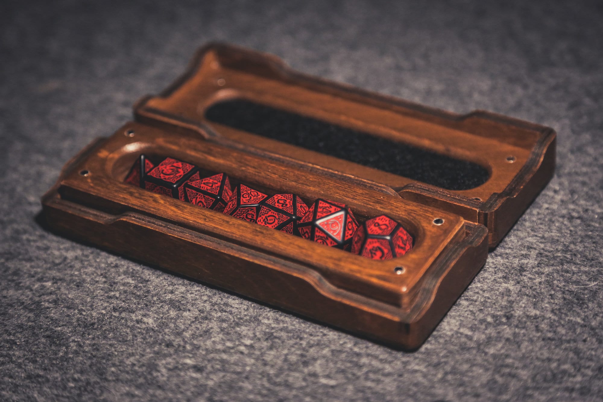 Dnd Dice Box, Custom D&d Dice Vault, Engraved Dice Holder, Pathfinder ...
