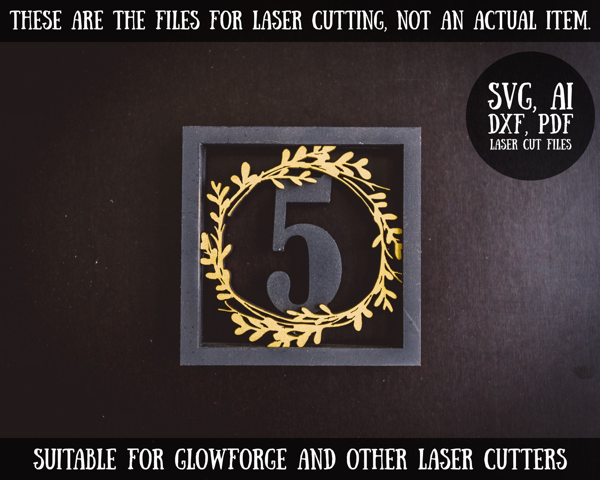 SVG Files of Table Numbers Wedding Decor Table Number | Etsy