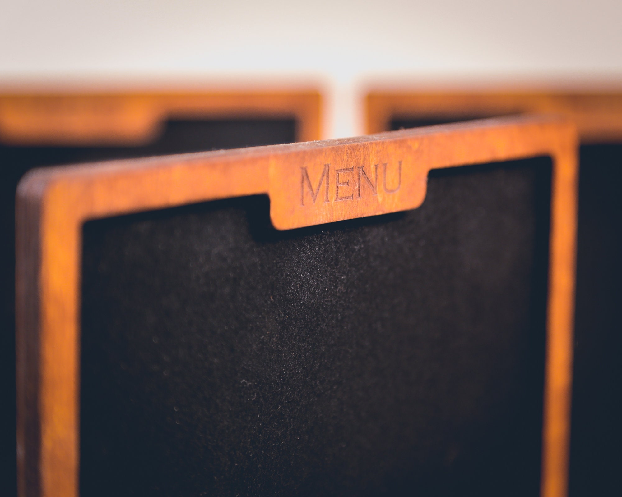 SVG Laser Cut Files of Menu Chalkboard Wedding Menu Template - Etsy