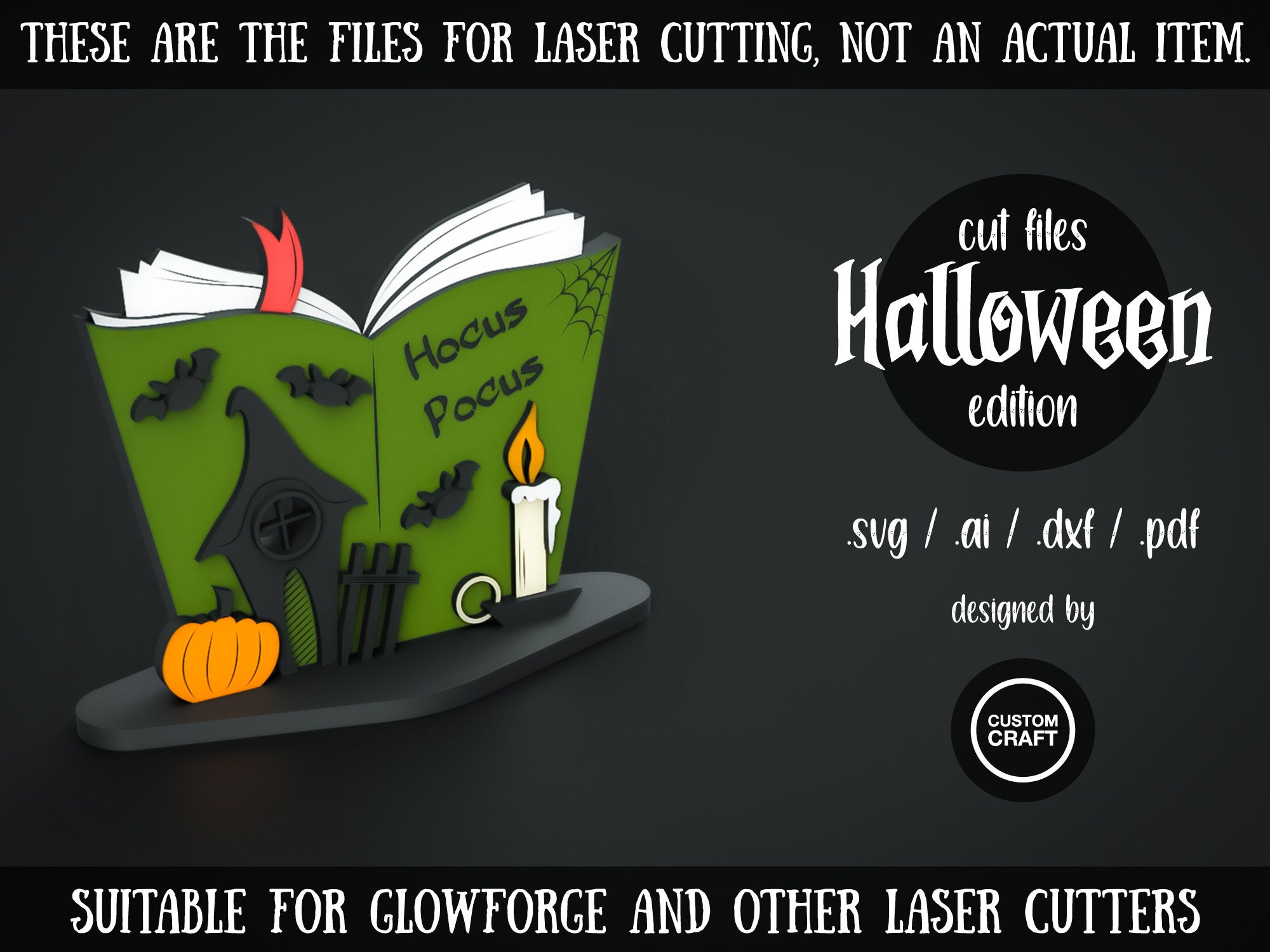 Hocus Pocus Book SVG Files of Hocus Pocus Decor Diy - Etsy Canada