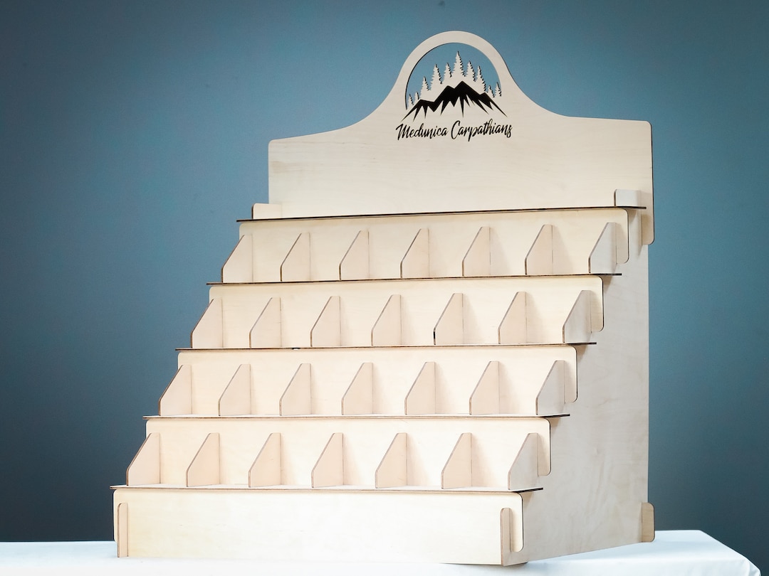 Wooden Plant Display Stand, Collapsible Stand, Personalize Wooden ...