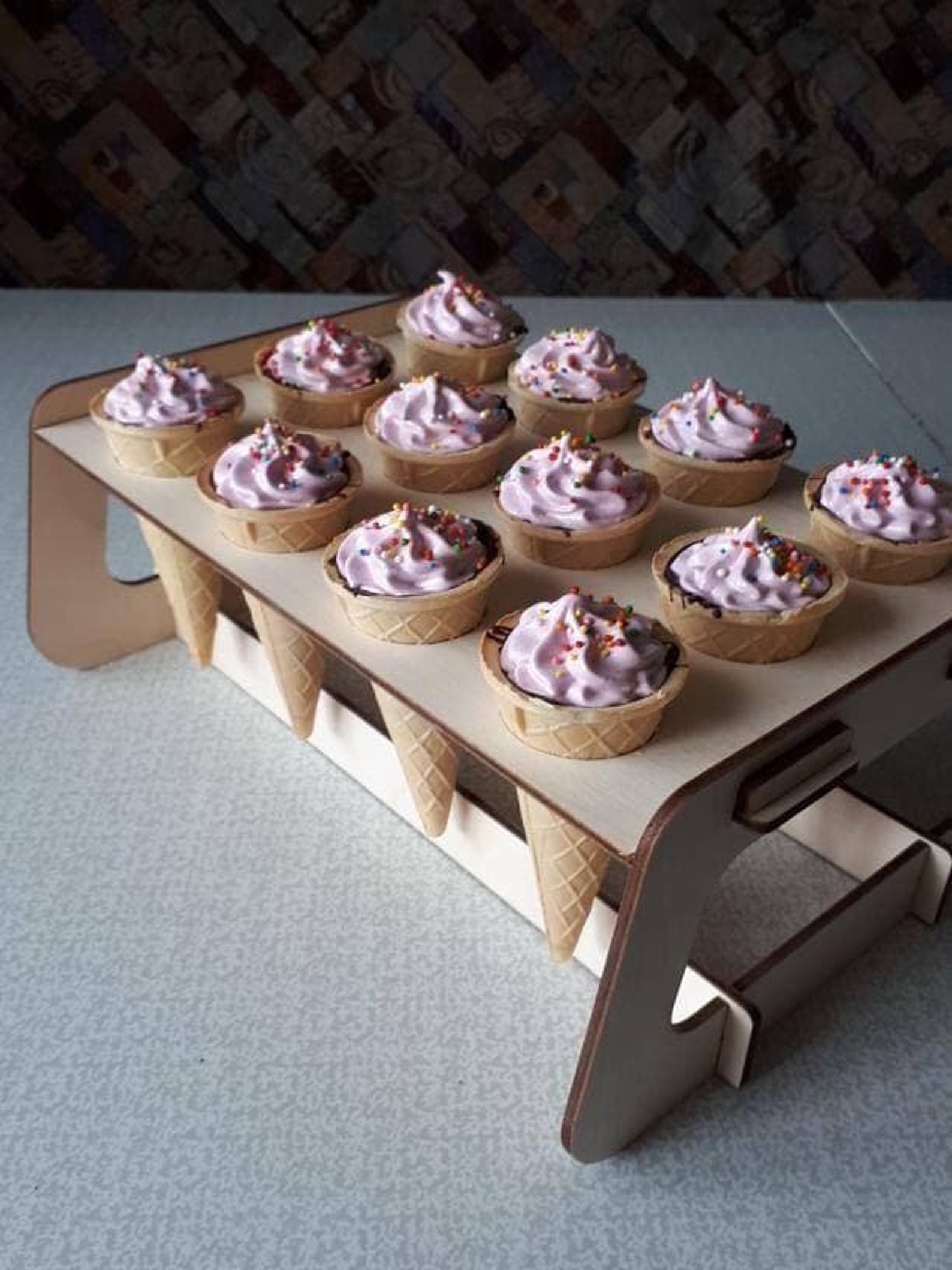 Wedding Confetti Cones Holder Laser Cut Files of Sweet Cones | Etsy