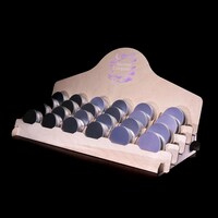 2 Oz Tin Display / 2 5/8" Tin Display / Solid Cologne Display / Lips ...