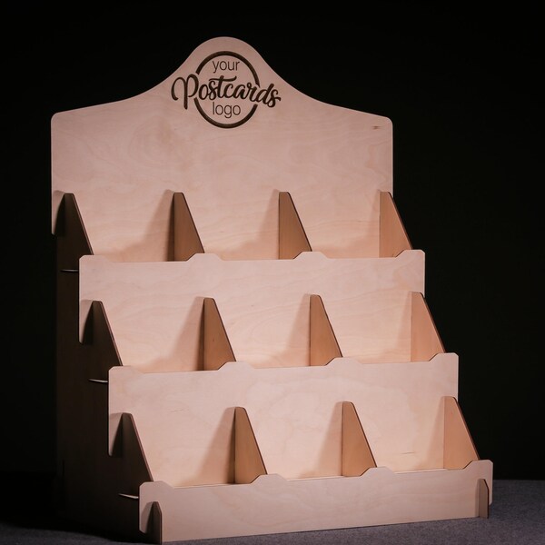 Greeting Card Display Rack - Etsy