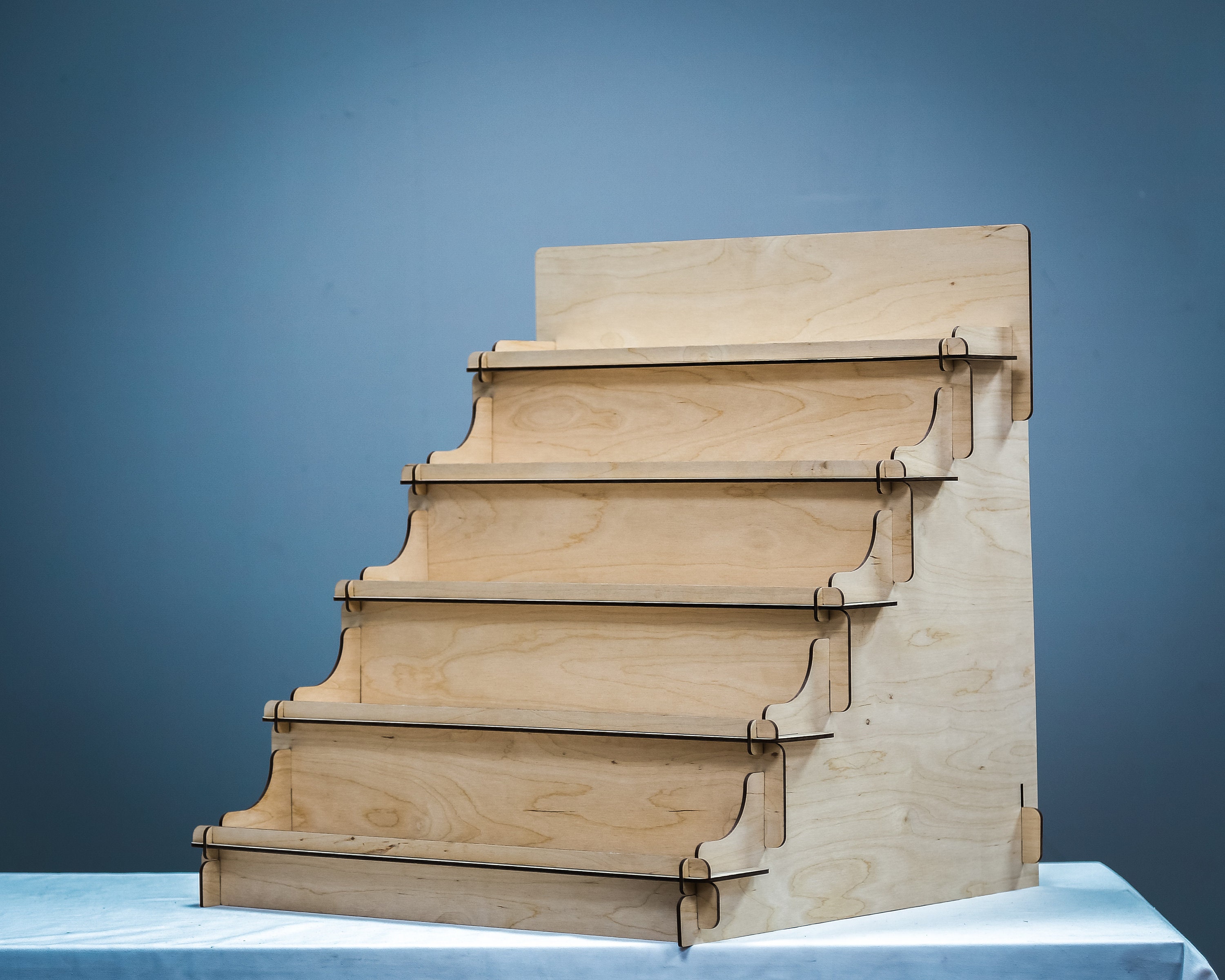 Table Top 20" 5 Tier Craft Show Display Stand Riser, Store Display ...