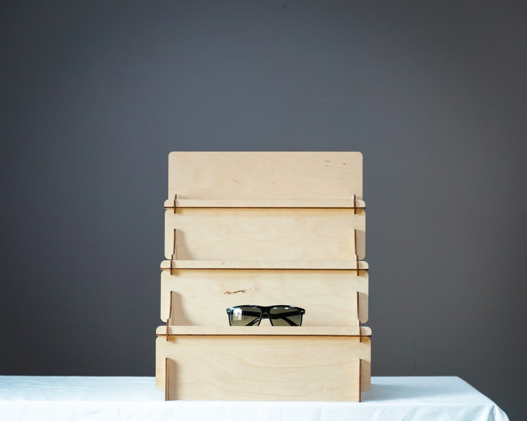 3 Tier Wooden Display Stand, Store Display Shelf, Craft Fair Display ...