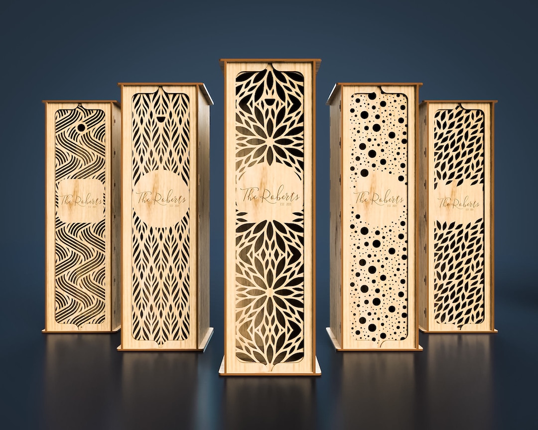 Wine Gift Box, Custom Wine Box, Wooden Wine Box, Wine Box Ceremony ...