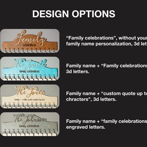 Custom Birthday Calendar | Personalized Family Birthday Board for Home ...