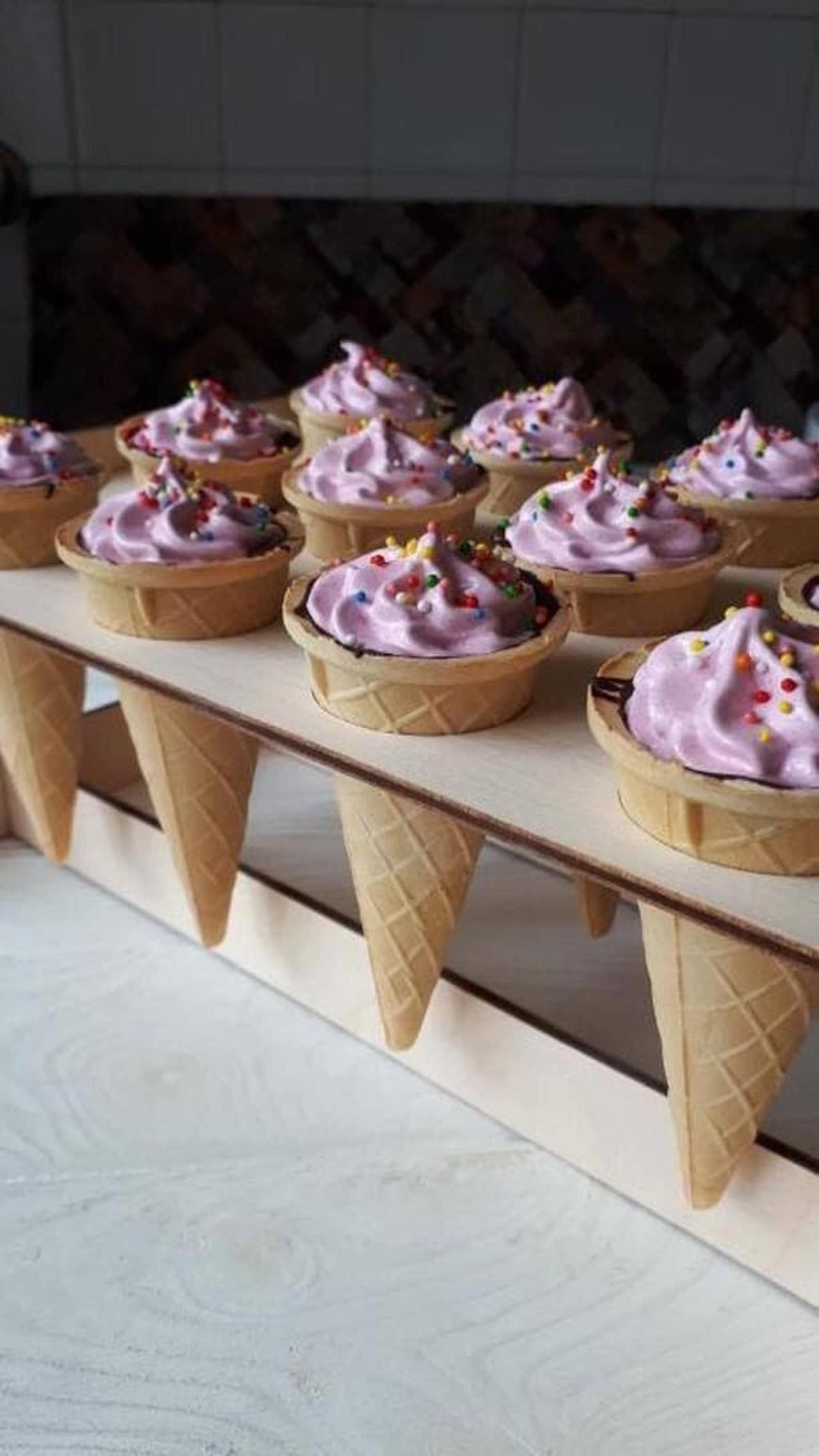 Wedding Confetti Cones Holder Laser Cut Files of Sweet Cones | Etsy