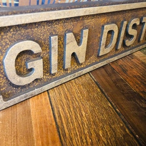 Gin Distillery Street Sign - Etsy