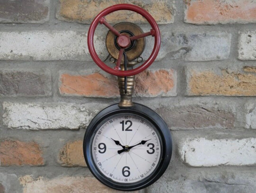 Sale-pipe Clock - Etsy