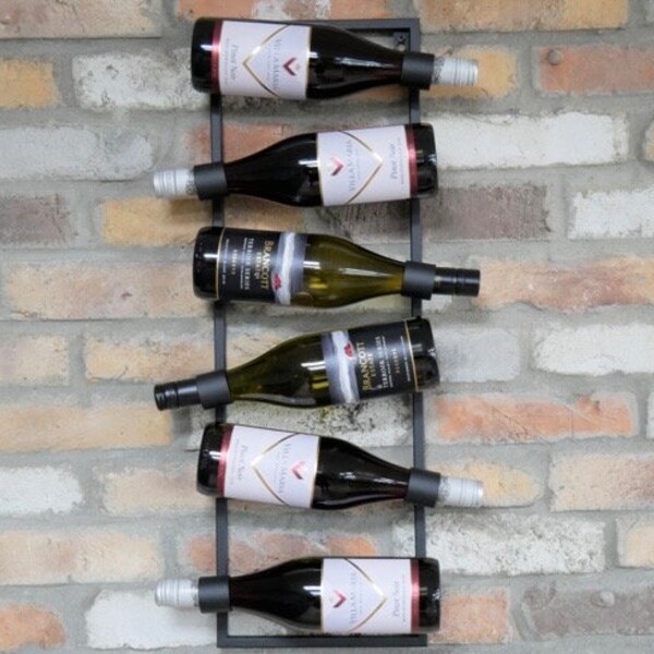 Wall Wine Rack - Etsy UK