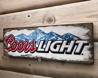 Coors Light Sign | Etsy UK