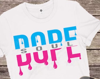 Mad Hustle and a Dope Soul SVG File - Etsy