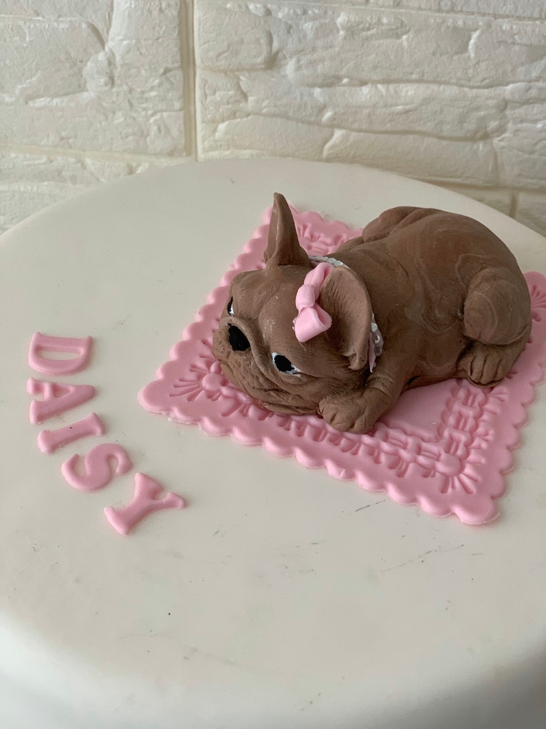 Edible French Bulldog. Cake Topper Decoration. - Etsy