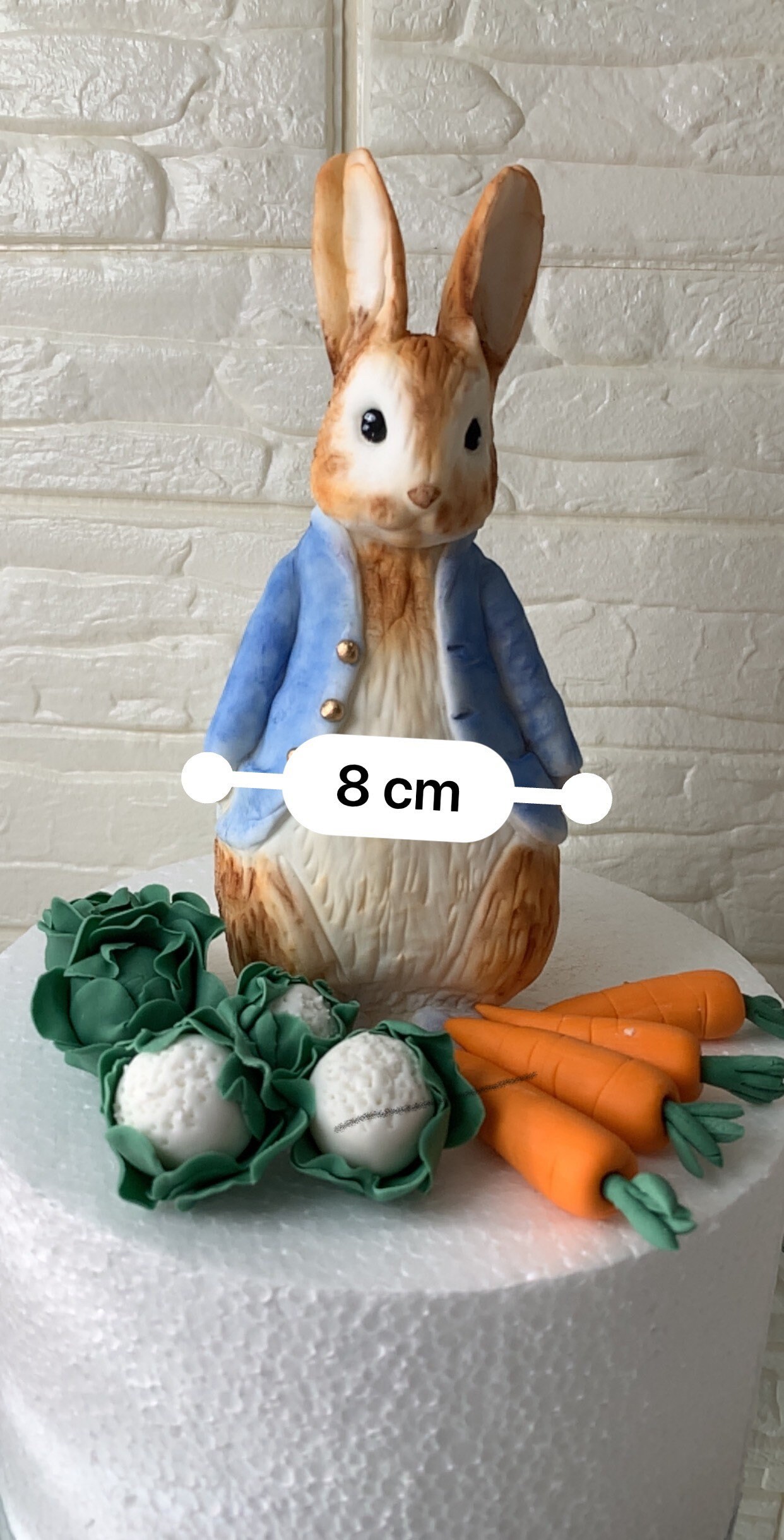 Large Peter Rabbit Edible Cake Topper Decoration. - Etsy UK