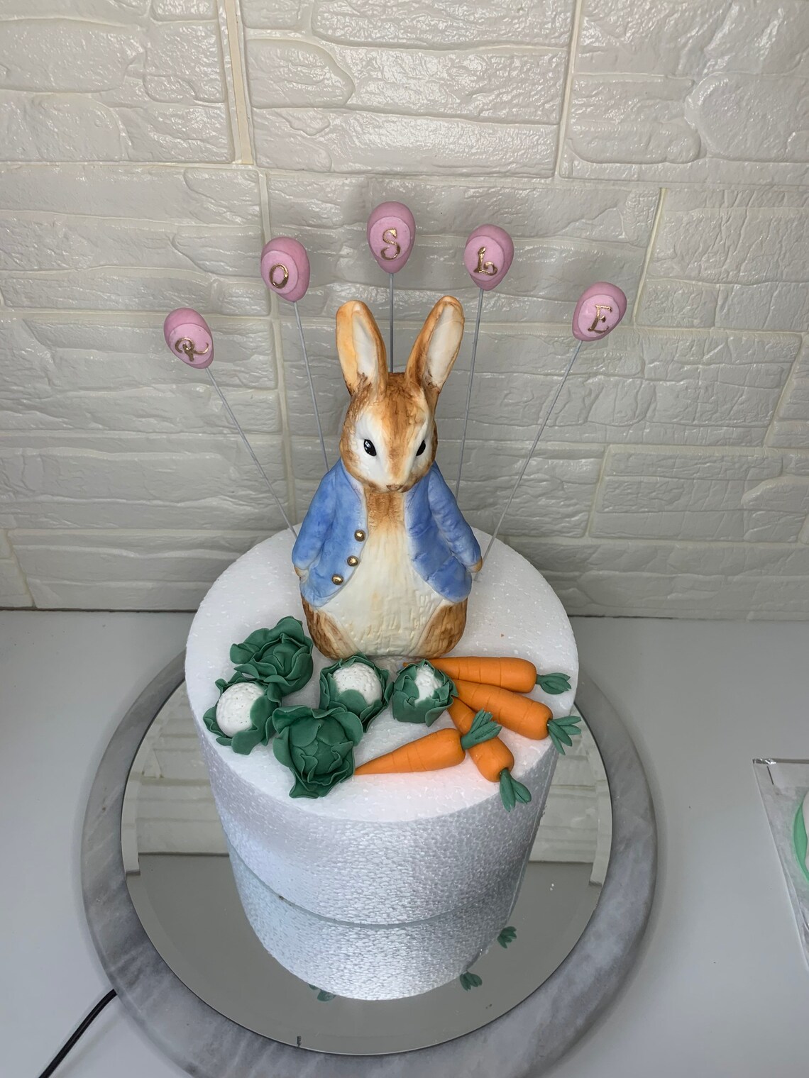Large Peter Rabbit Edible Cake Topper Decoration. Just the - Etsy