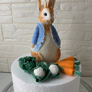 Large Peter Rabbit Edible Cake Topper Decoration. Just the Rabbit . - Etsy