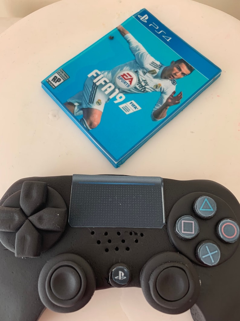 Edible Playstaion PS4 Fiffa Game Cake Topper Decoration - Etsy
