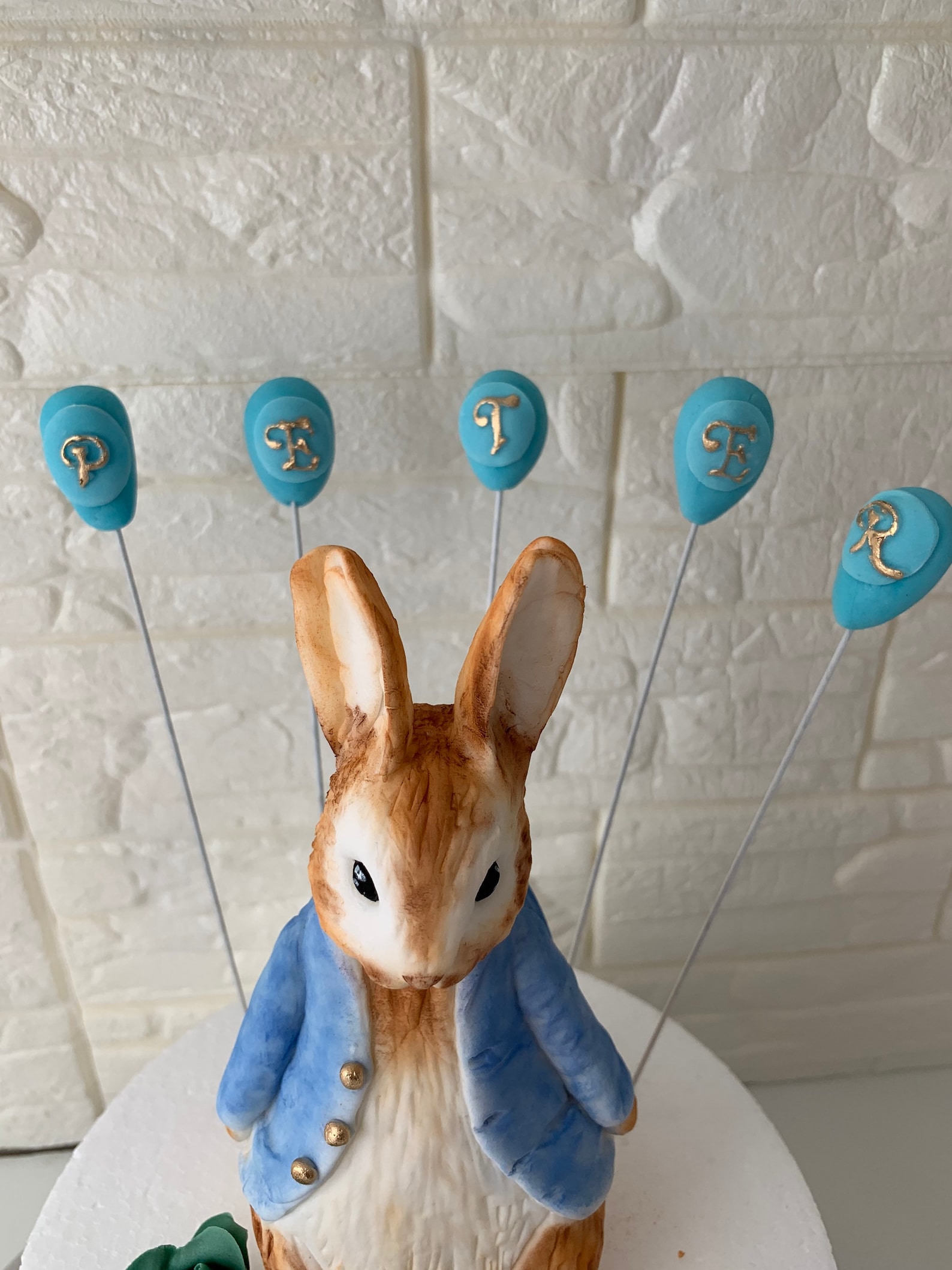 Large Peter Rabbit Edible Cake Topper Decoration. Just the - Etsy