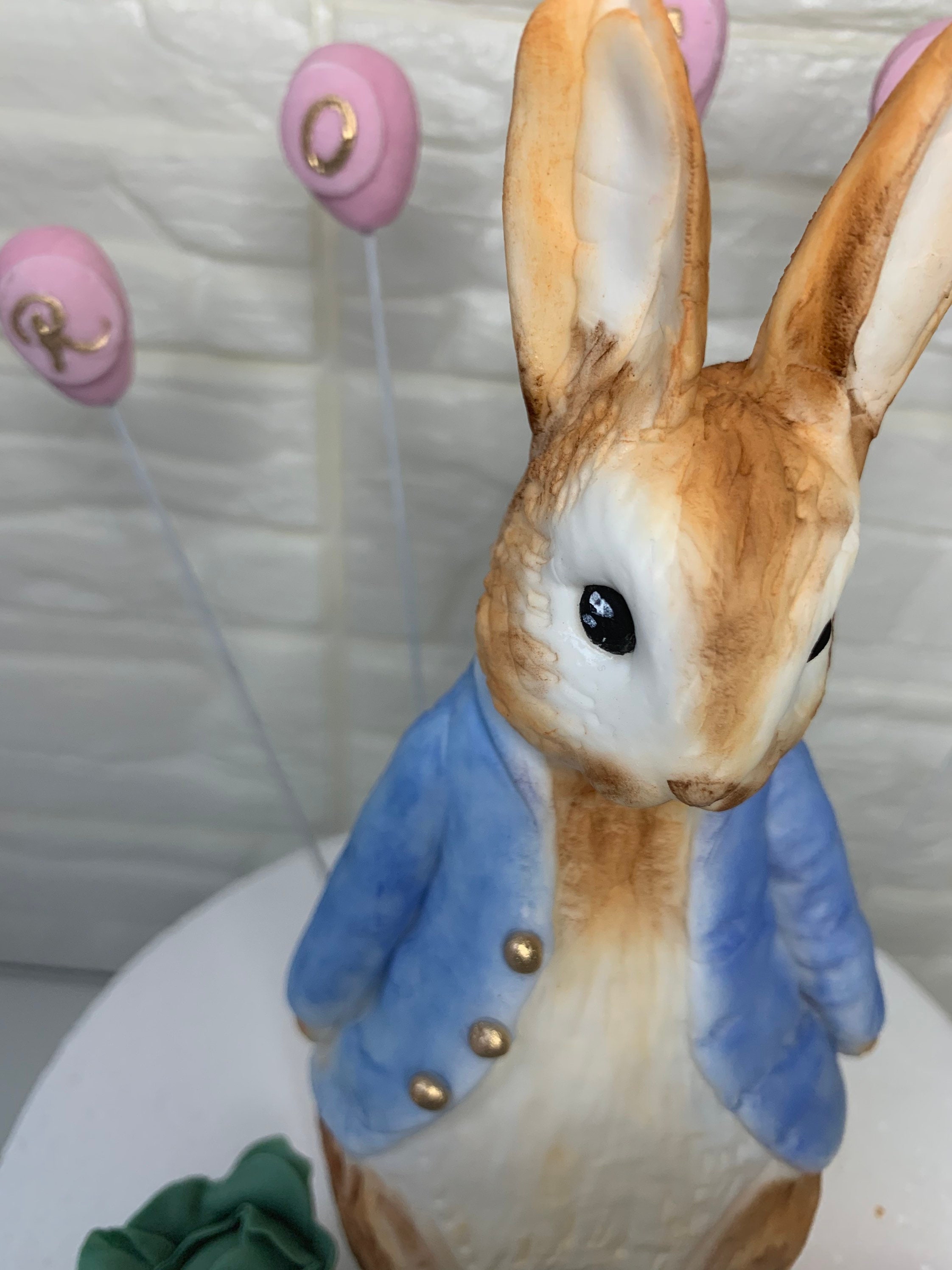 Large Peter Rabbit Edible Cake Topper Decoration. Just the Rabbit . - Etsy