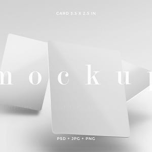 Poker Card Mockup: 2.5x3.5" Three-card Layout, Wedding Alternative ...