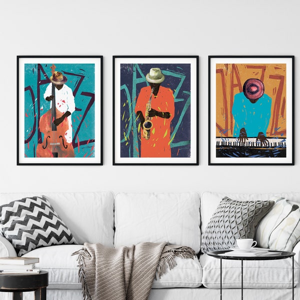 Jazz Print - Etsy