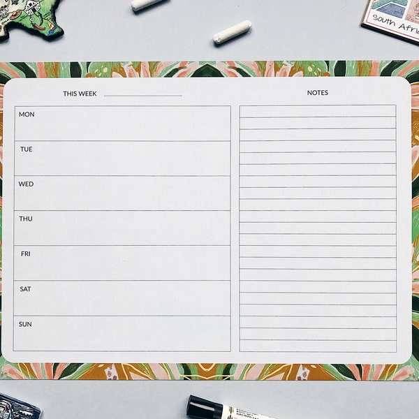 Reusable Calendar - Etsy