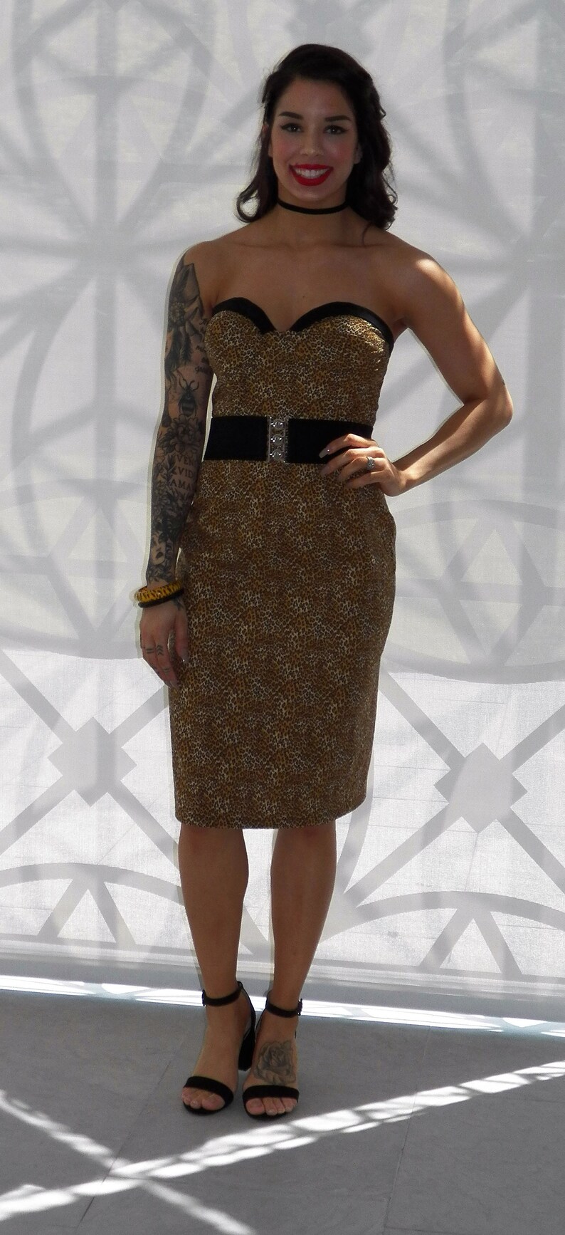 Custom Made the 'gertie' Dress 50's Vintage Style, Pin-up, Rockabilly ...