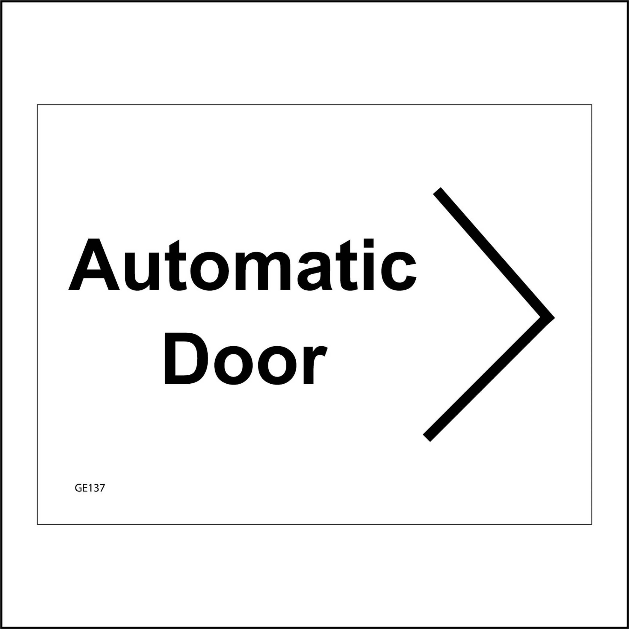 Automatic Door Directions