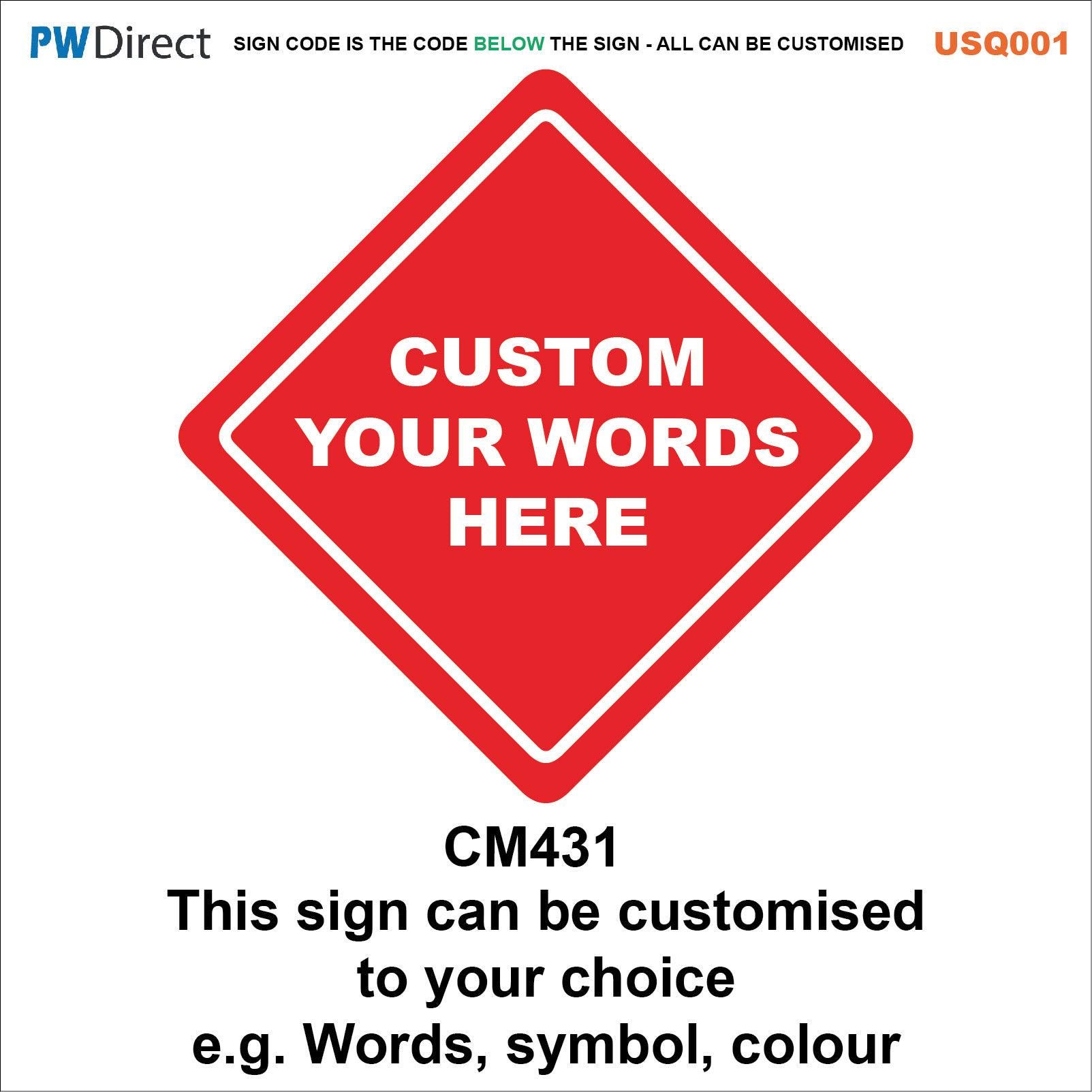 Diamond Custom Car Signs Vehicle Animal Nurse Doctor Firefighter Funny ...
