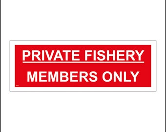 Private Pond Sign - Etsy UK