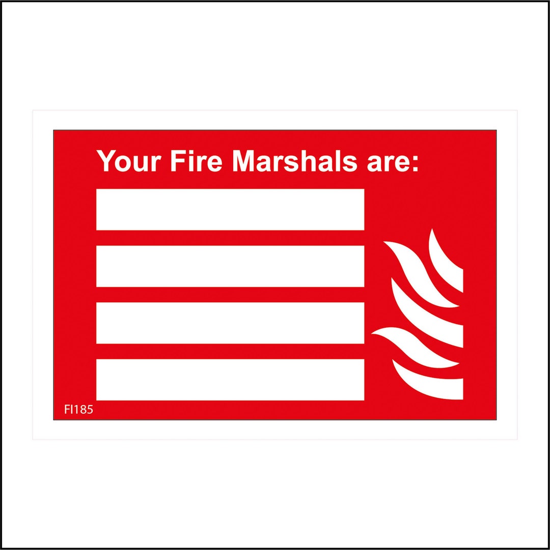 FI185 BP Your Fire Marshalls Are List for Building Emergency Managers ...