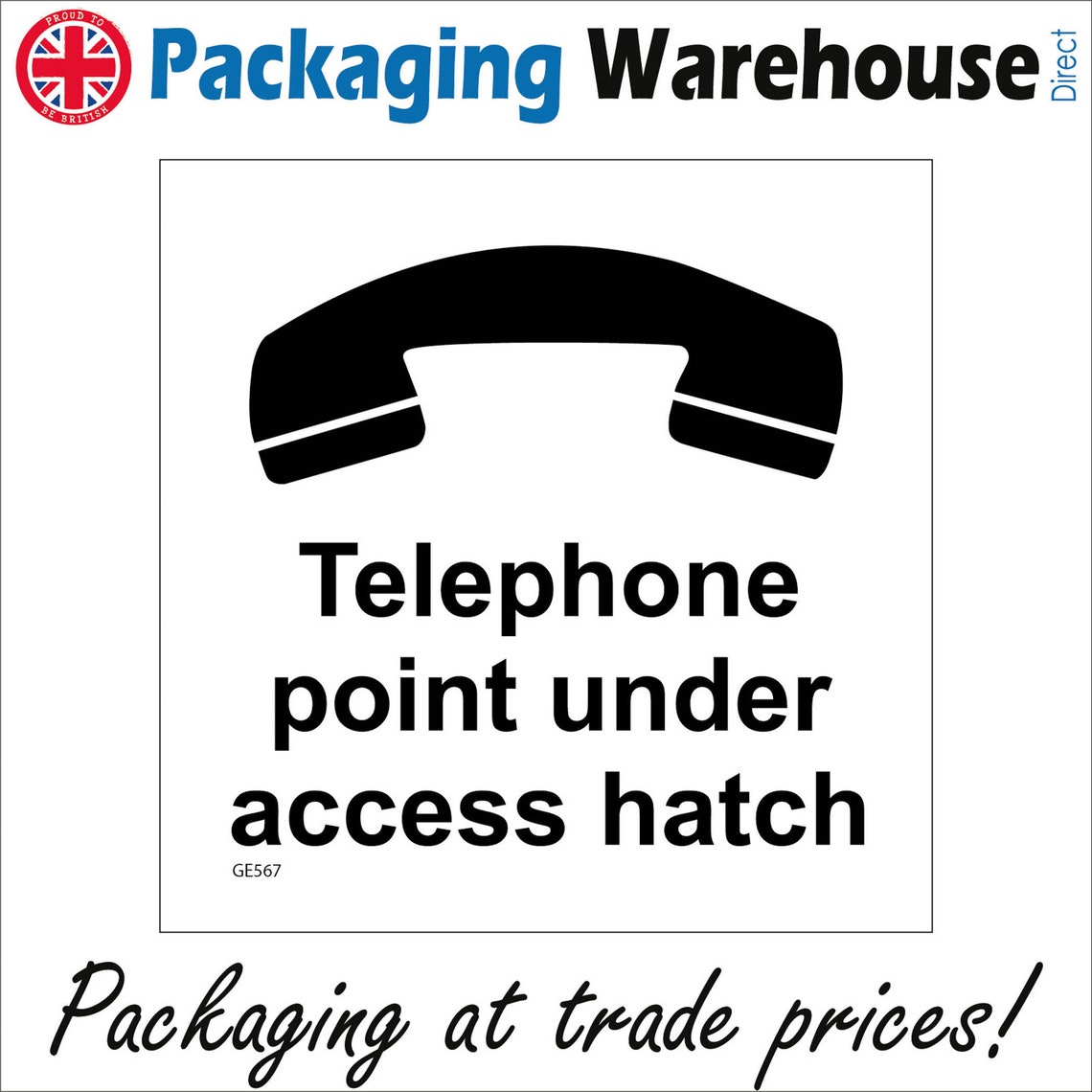 GE567-LL Telephone Point Under Access Hatch Sign Socket Ring - Etsy UK