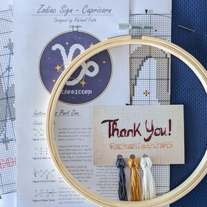 Star Sign Cross Stitch Kit // Constellation Cross Stitch Kit // All ...